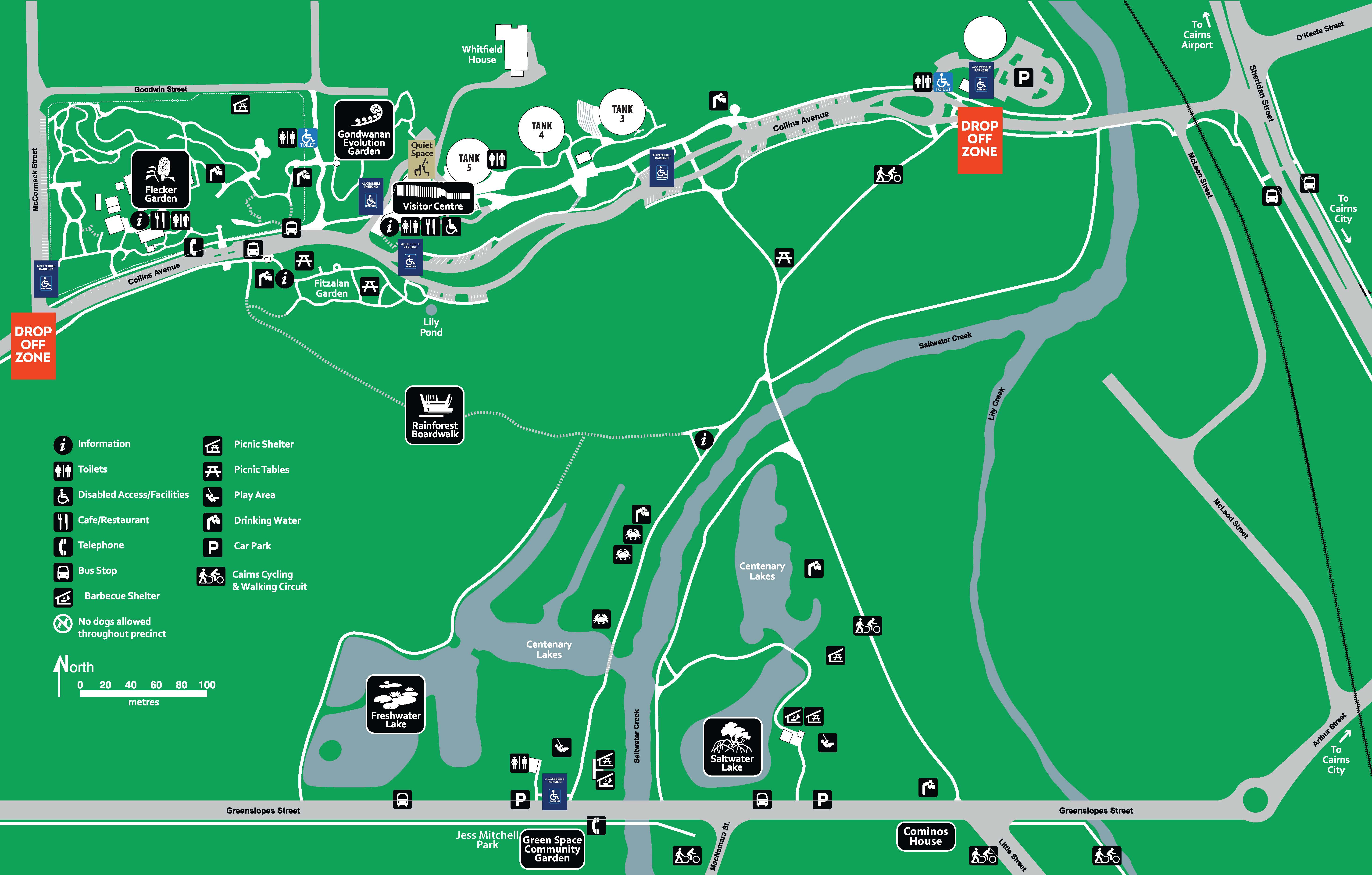 Orange County Zoo Map